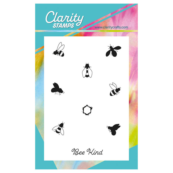 Mini Bees A7 Stamp Set – Claritystamp