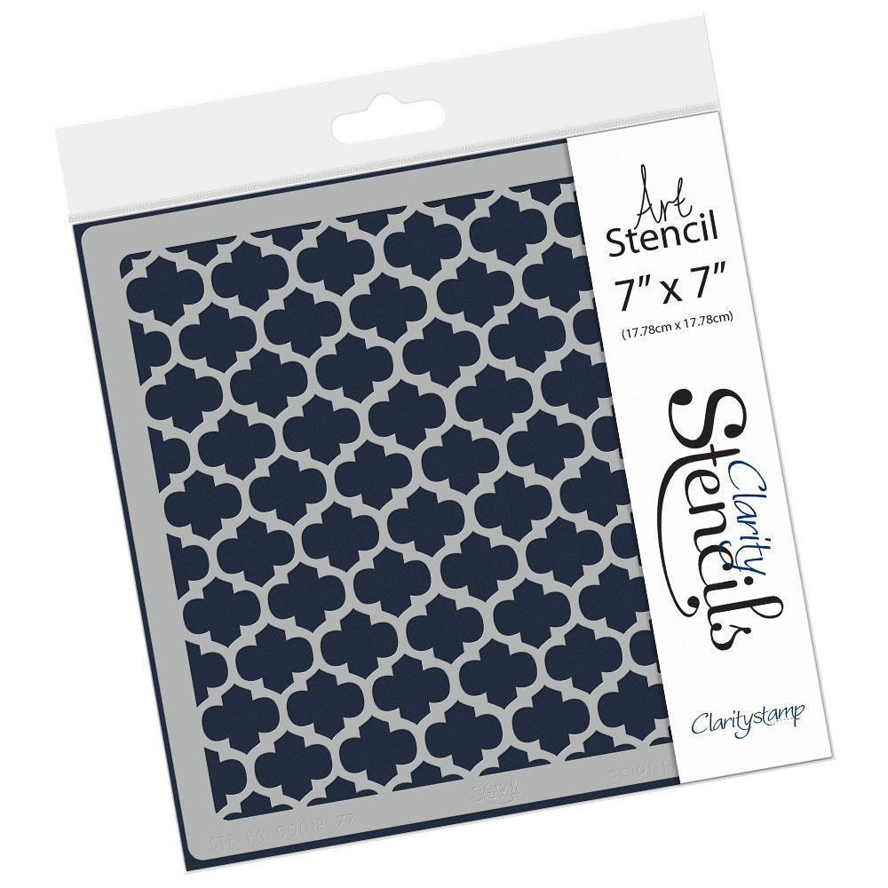 Trellis 7" x 7" Stencil – Claritystamp