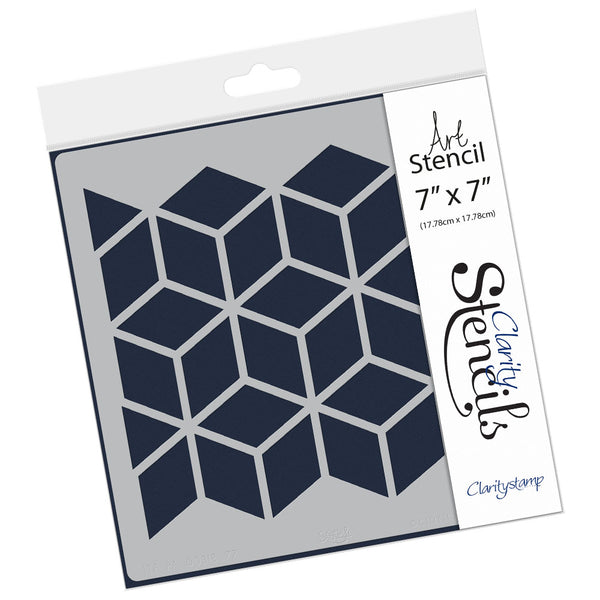 Boxes 7" x 7" Stencil – Claritystamp