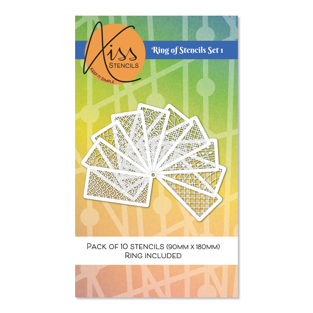 KISS Ring of Stencils Set 1 – Claritystamp